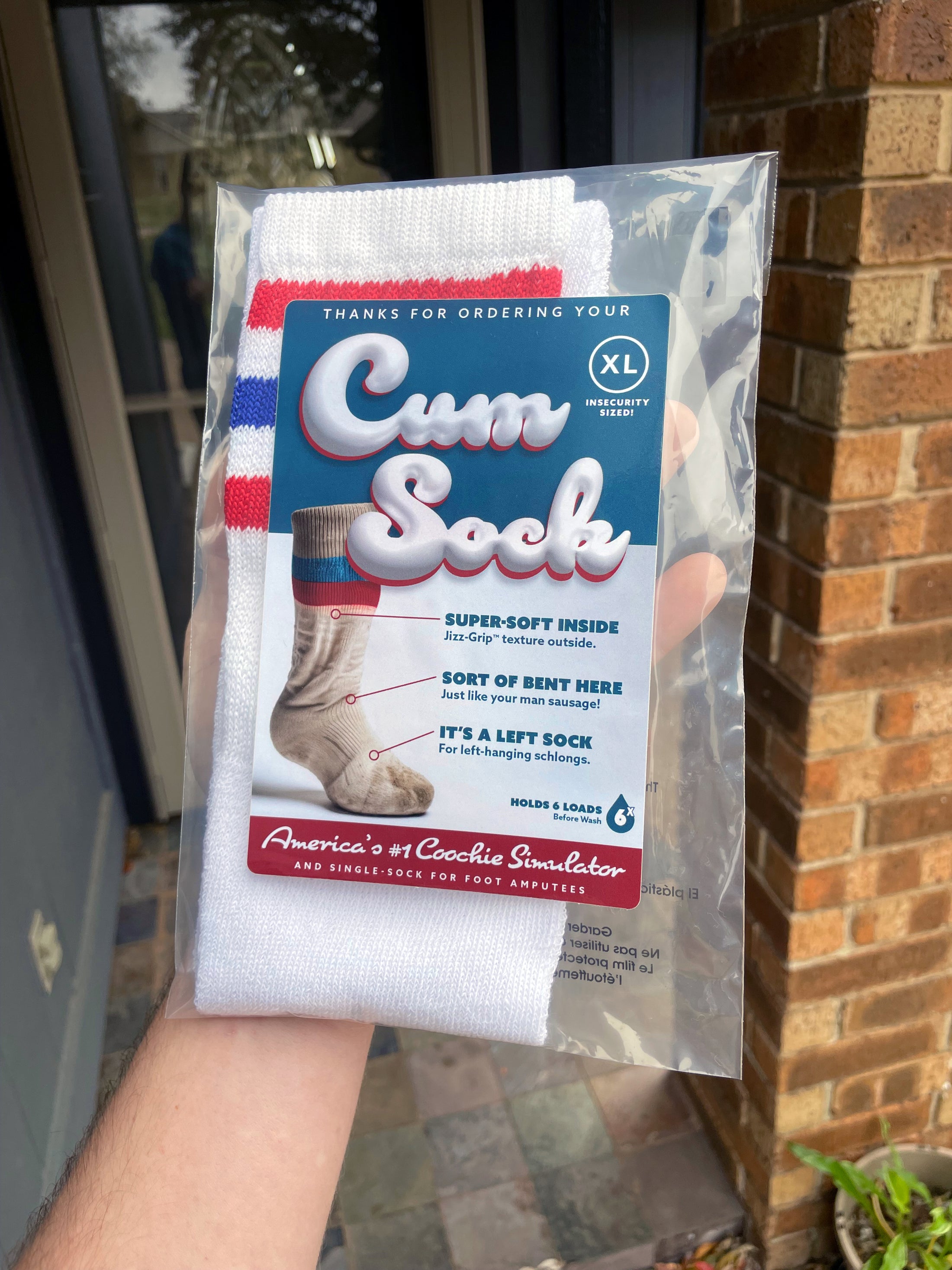 Cum Sock Prank Package | Prank Mail – PrankPackage.com